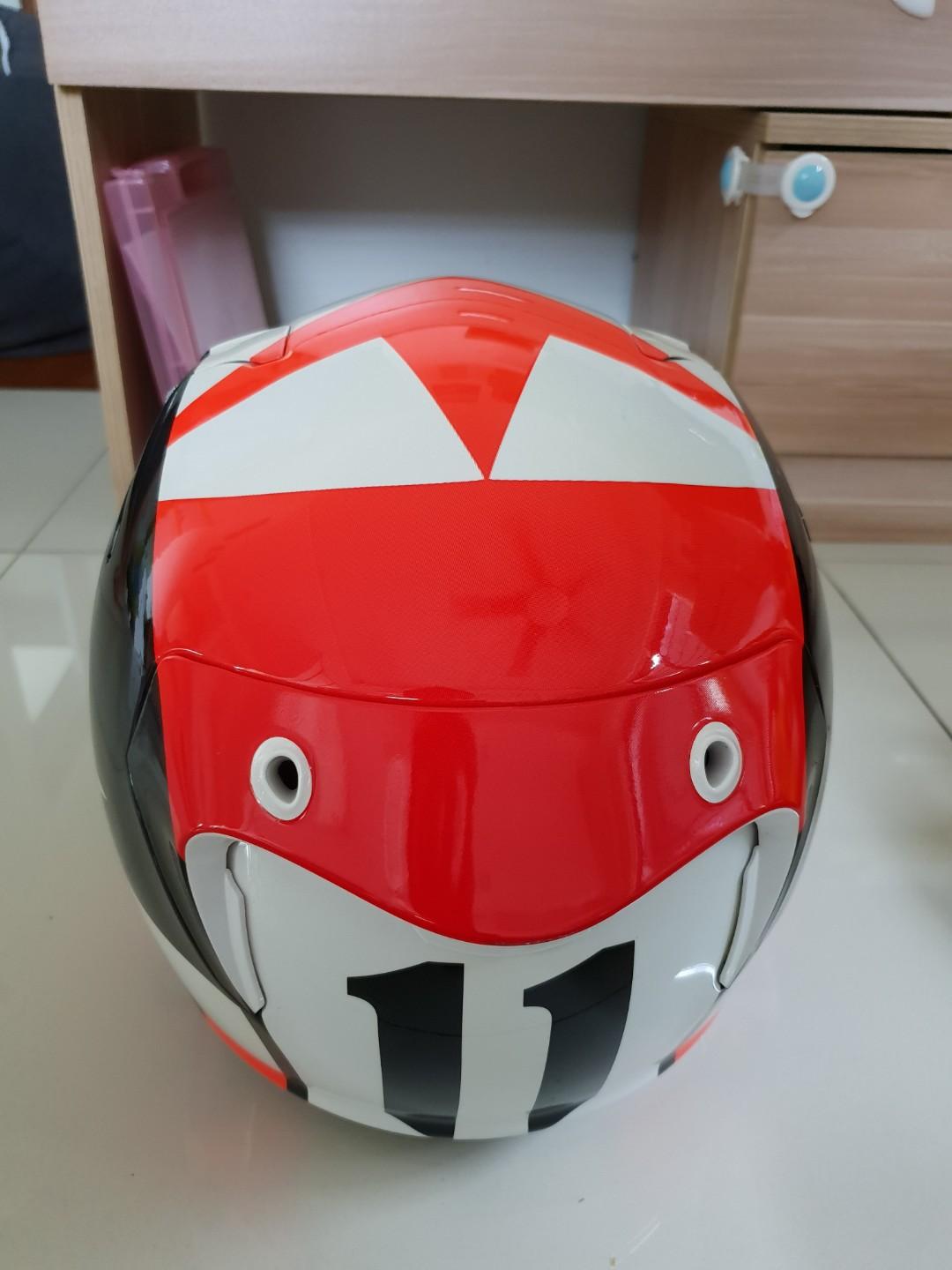 HJC RPHA 10 plus (Ben Spies Replica Austin) size L, Motorcycles ...