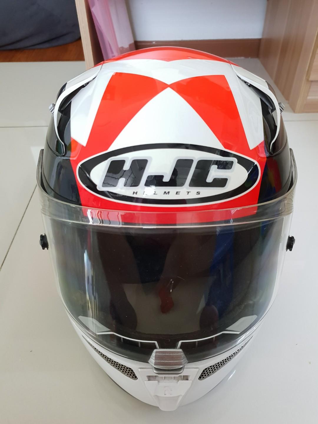 HJC RPHA 10 plus (Ben Spies Replica Austin) size L, Motorcycles ...