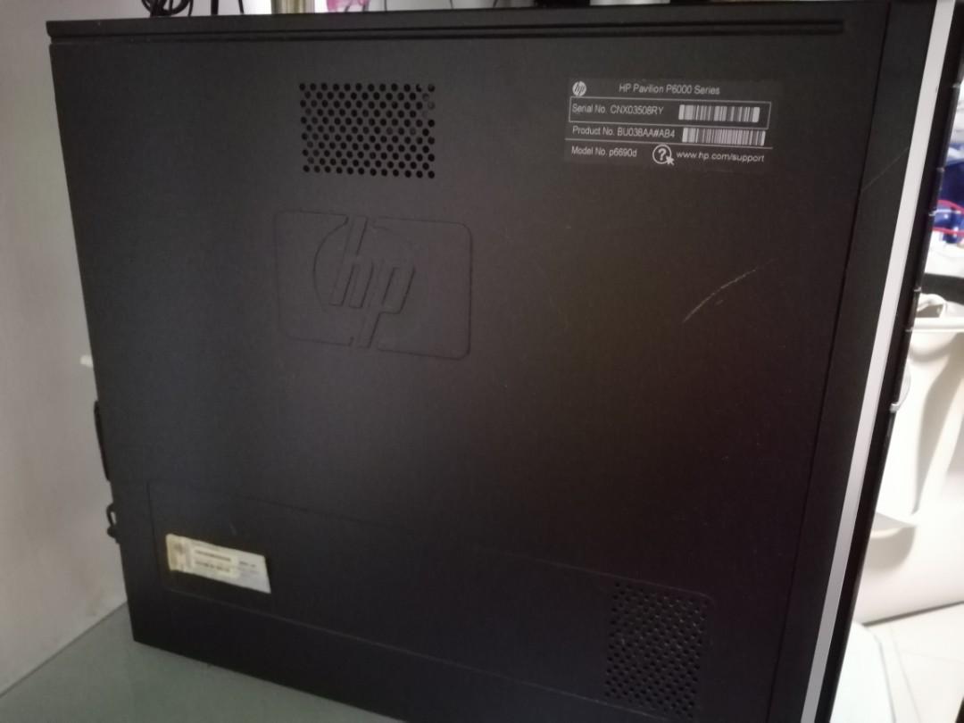 HP Pavilion p6690d Desktop PC With HP x23LED - LED monitor - 23" Series ...
