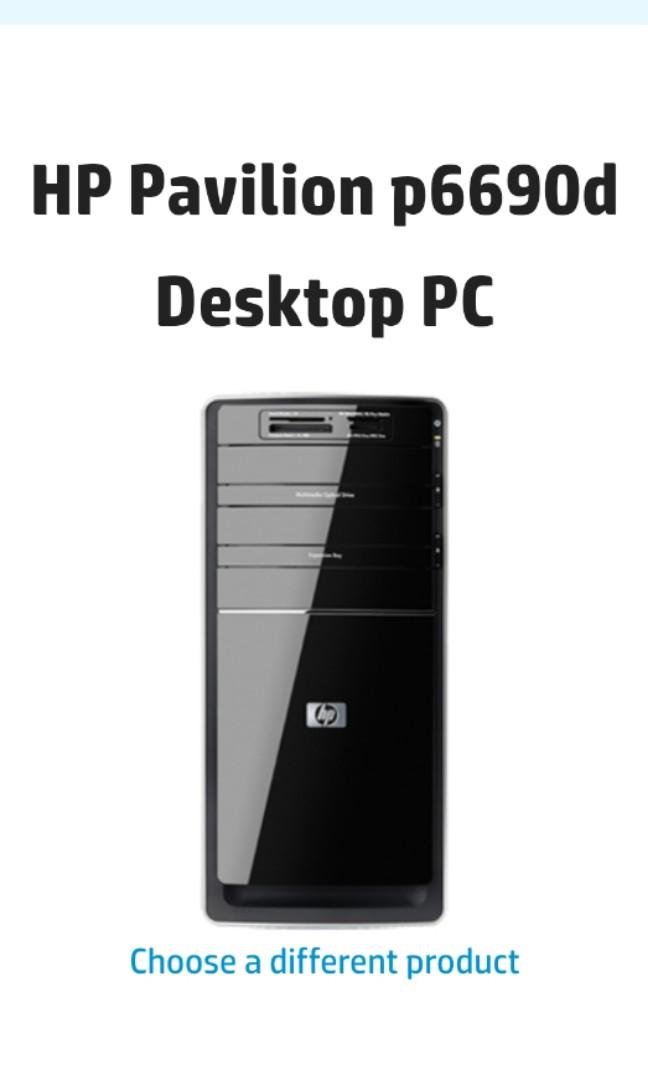 HP Pavilion p6690d Desktop PC With HP x23LED - LED monitor - 23" Series ...