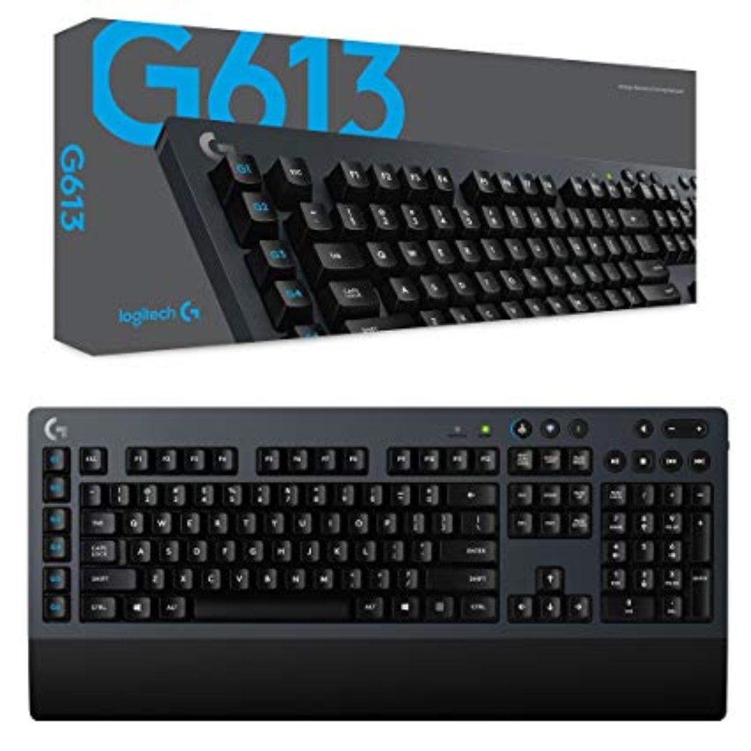 Logitech G613 Wireless Mechanical Gaming Keyboard, Computers & Tech ...