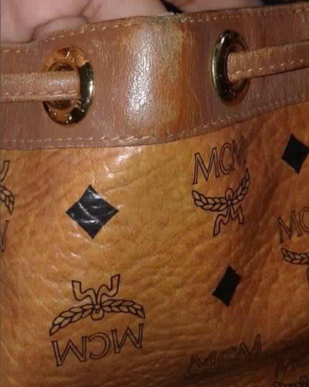 MCM Original Vintage Drawstring Bucket Bag - Small, Women's Fashion ...