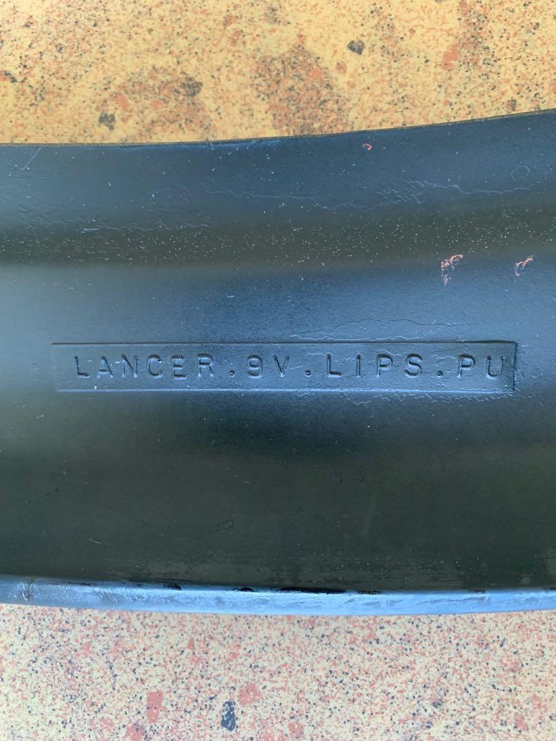 Mitsubishi Lancer CS3 / 5 PU Front V Lip, Car Accessories, Accessories ...