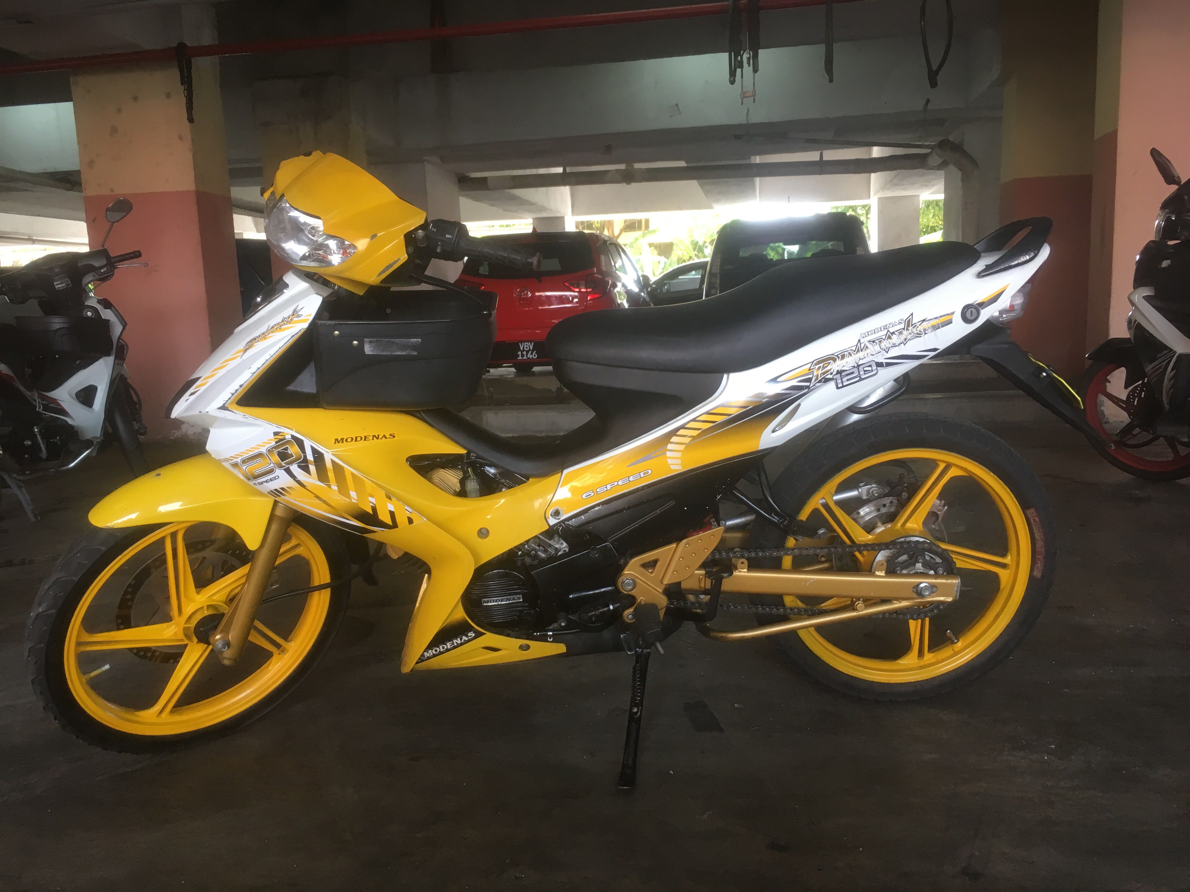 Modenas Dinamik, Motorbikes on Carousell