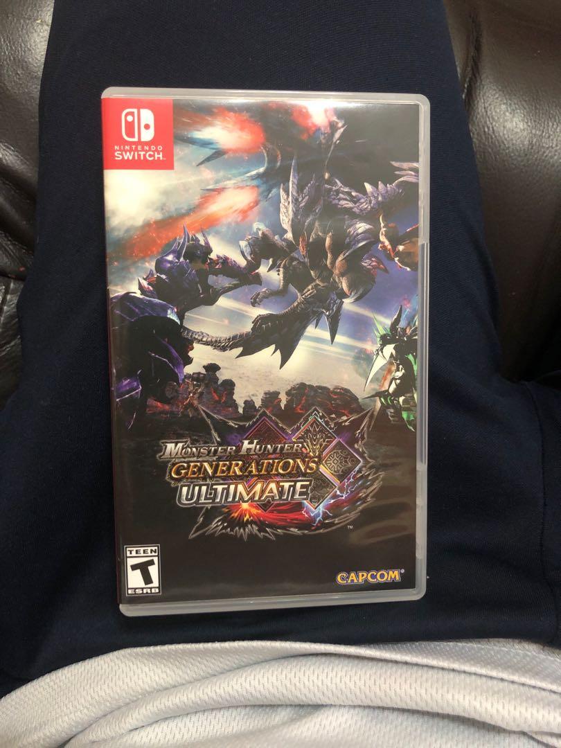 Monster hunter generations ultimate (Switch), Video Gaming, Video Games ...
