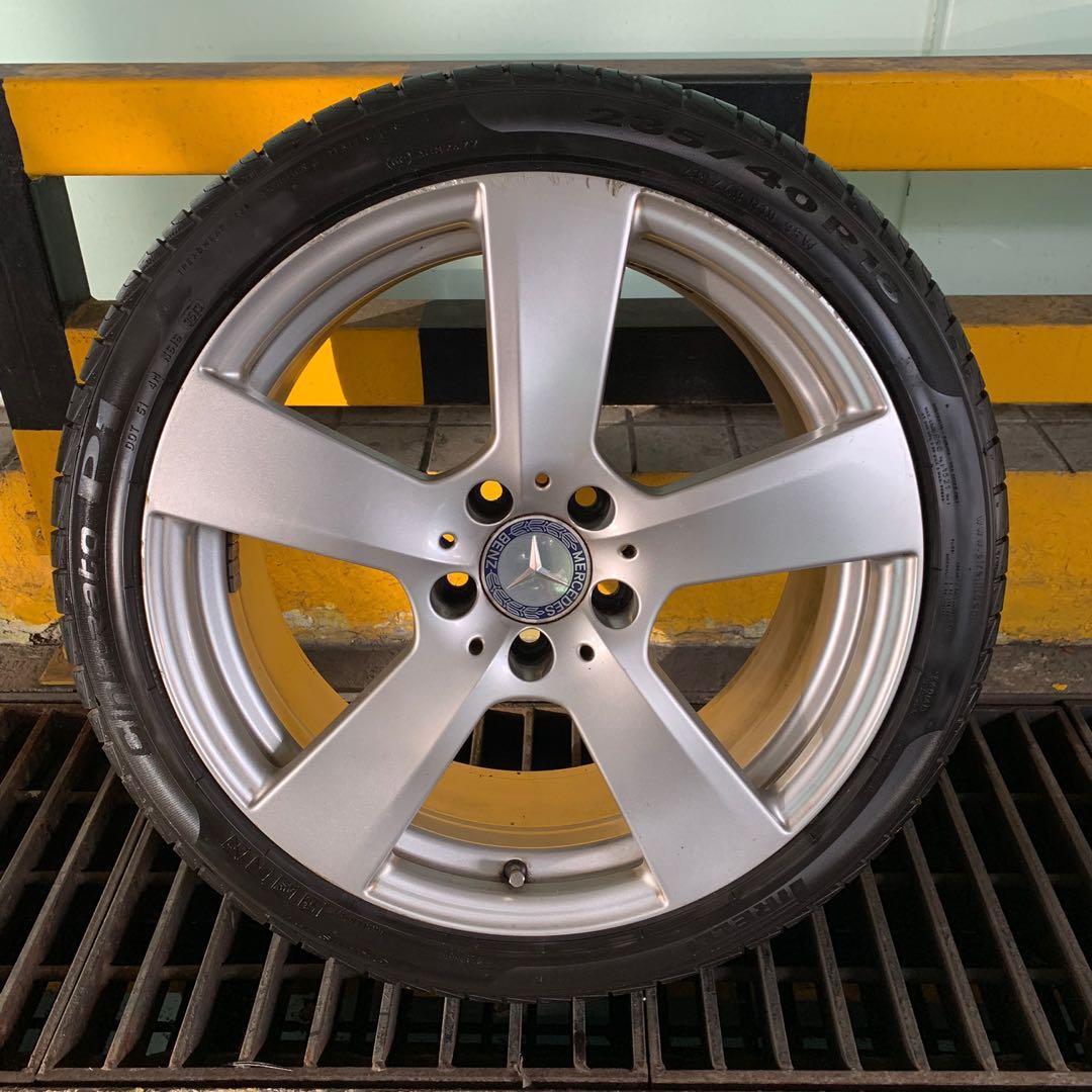 Original Mercedes E-Class AMG Rims, Car Accessories, Tyres & Rims on ...