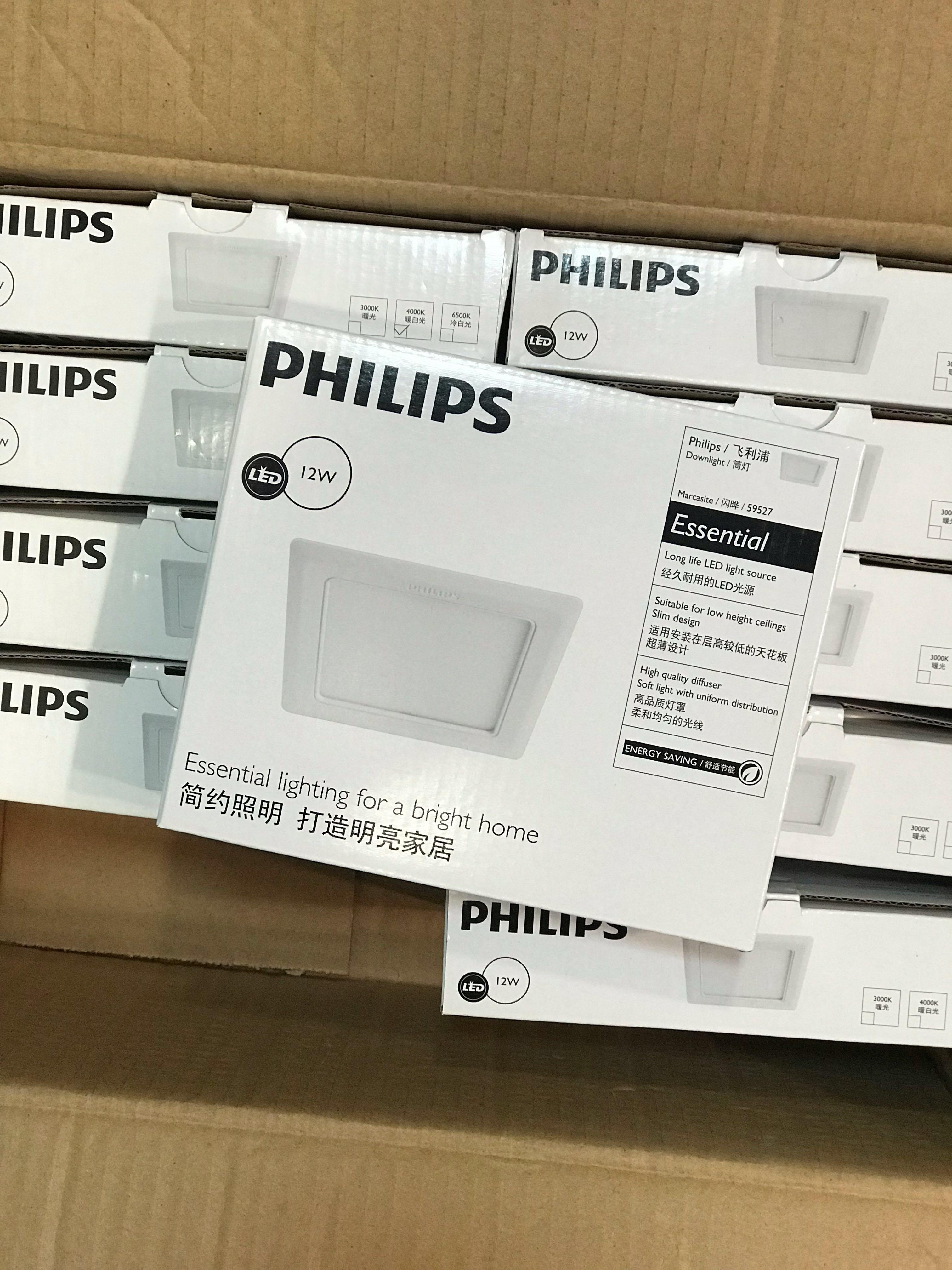 Philips Marcasite LED Downlight 59527, Furniture & Home Living ...
