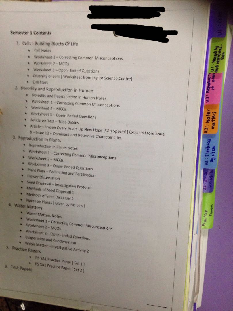 RGPS P5 Science File, Hobbies & Toys, Books & Magazines, Assessment ...