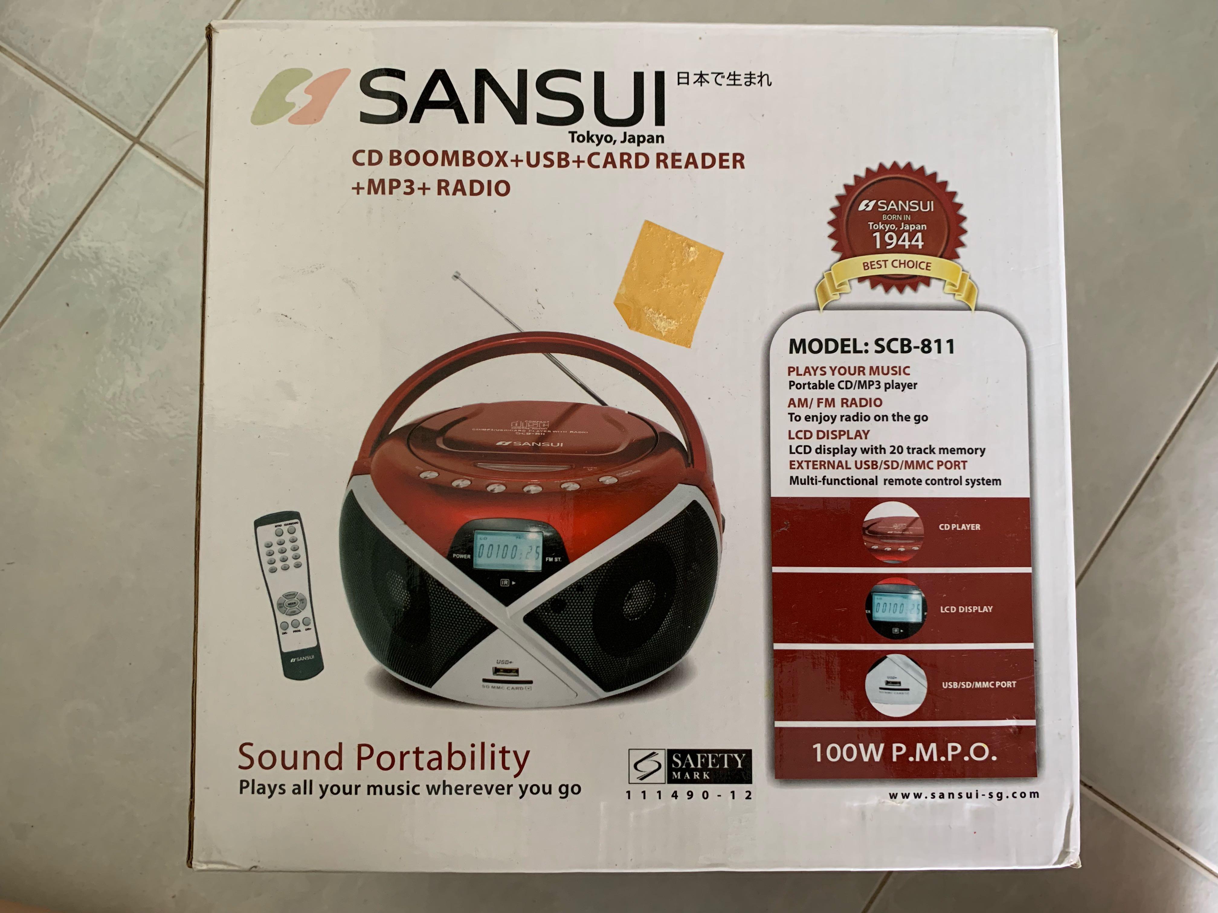 sansui portable radio sound system, Audio, Portable Music Players on ...