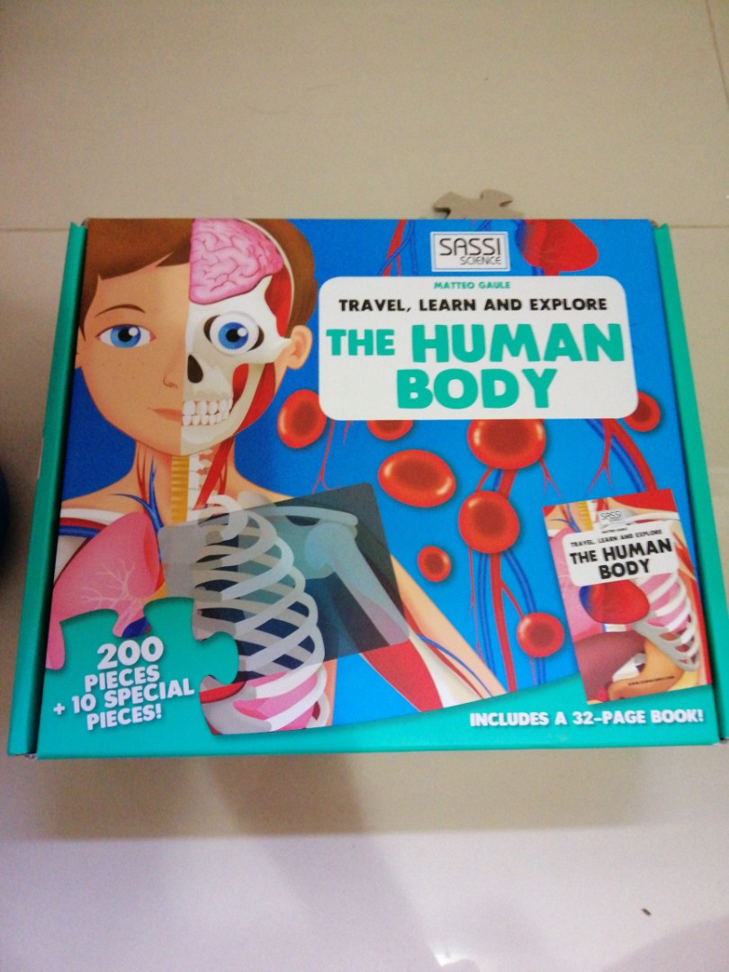 SASSI Science The Human Body, Hobbies & Toys, Toys & Games on Carousell