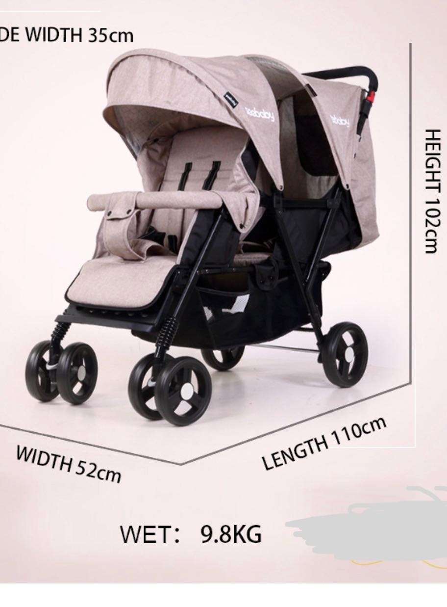 SeeBaby Tandem Stroller, Babies & Kids, Going Out, Strollers on Carousell
