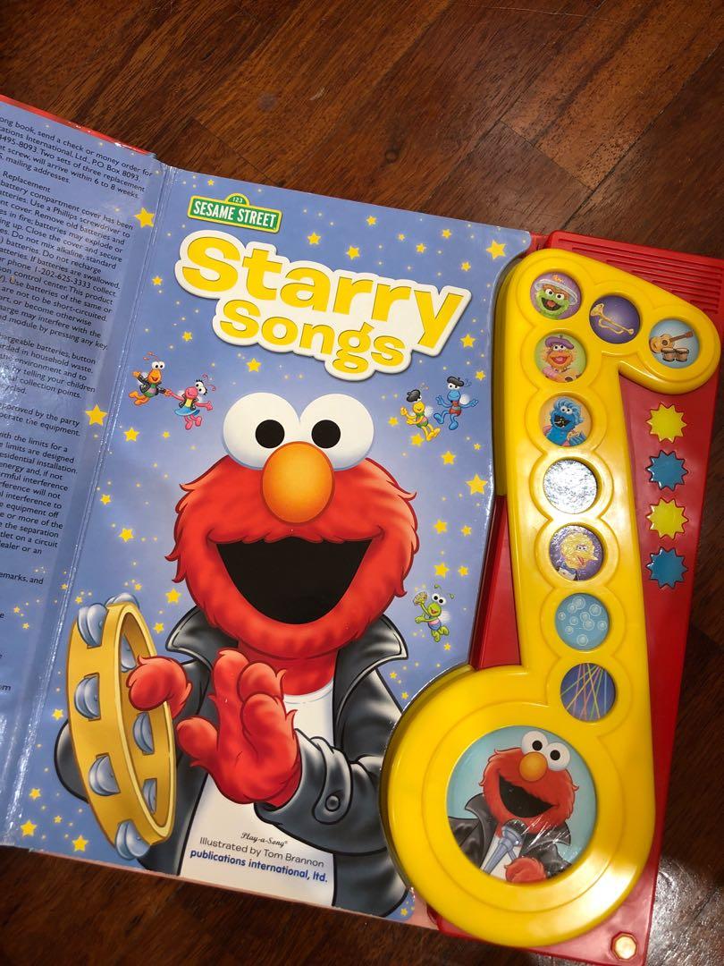 Sesame Street Starry Songs, Hobbies & Toys, Books & Magazines ...