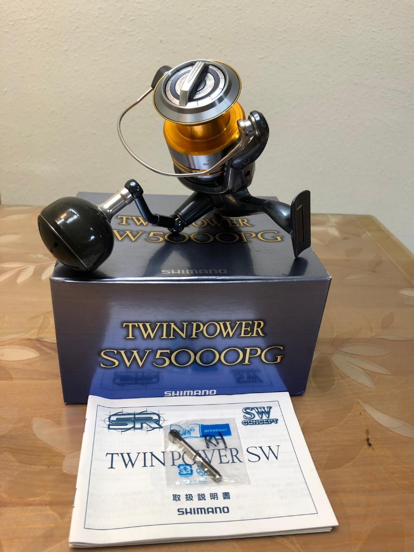 Shimano twinpower sw 5000pg, Sports Equipment, Fishing on Carousell