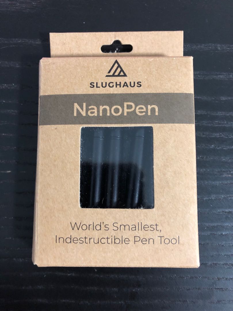 Slughaus NanoPen | World's Smallest & Indestructible EDC Pen Tool ...