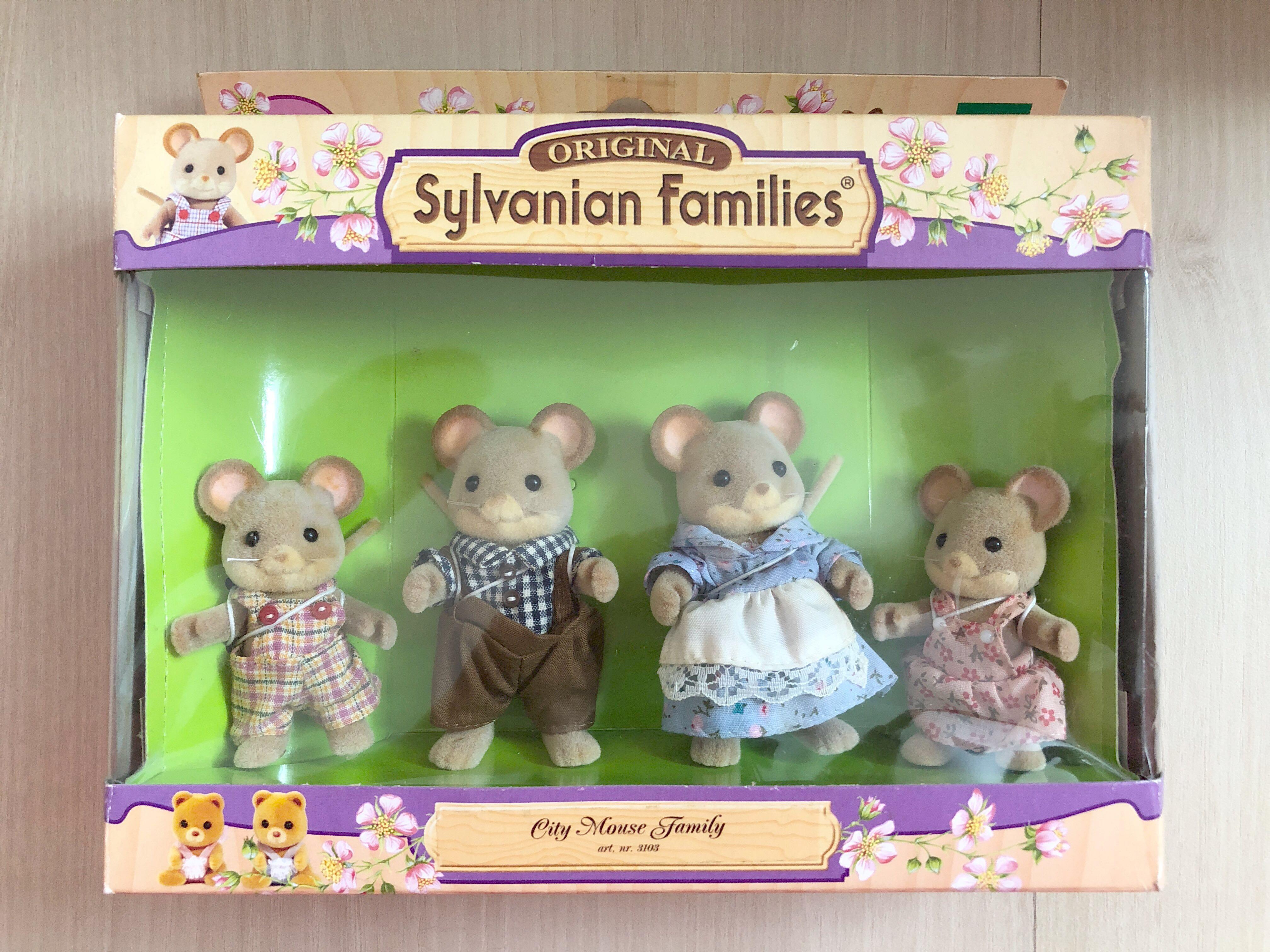 Sylvanian Families City Mouse Family, Hobbies & Toys, Toys & Games on ...
