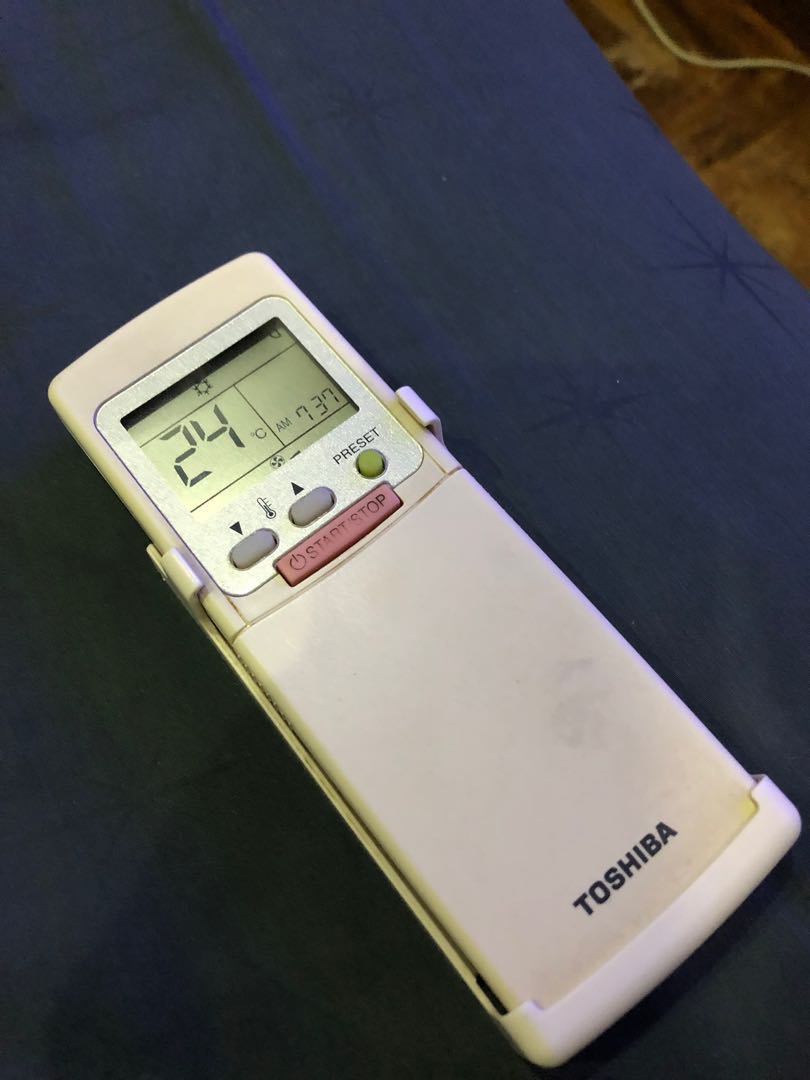 Toshiba Air Con Remote Original, TV & Home Appliances, Air Conditioners ...