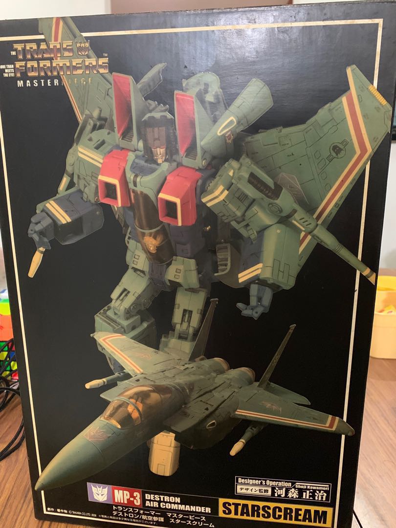 Transformers Masterpiece / Starscream / MP-03, Hobbies & Toys, Toys ...
