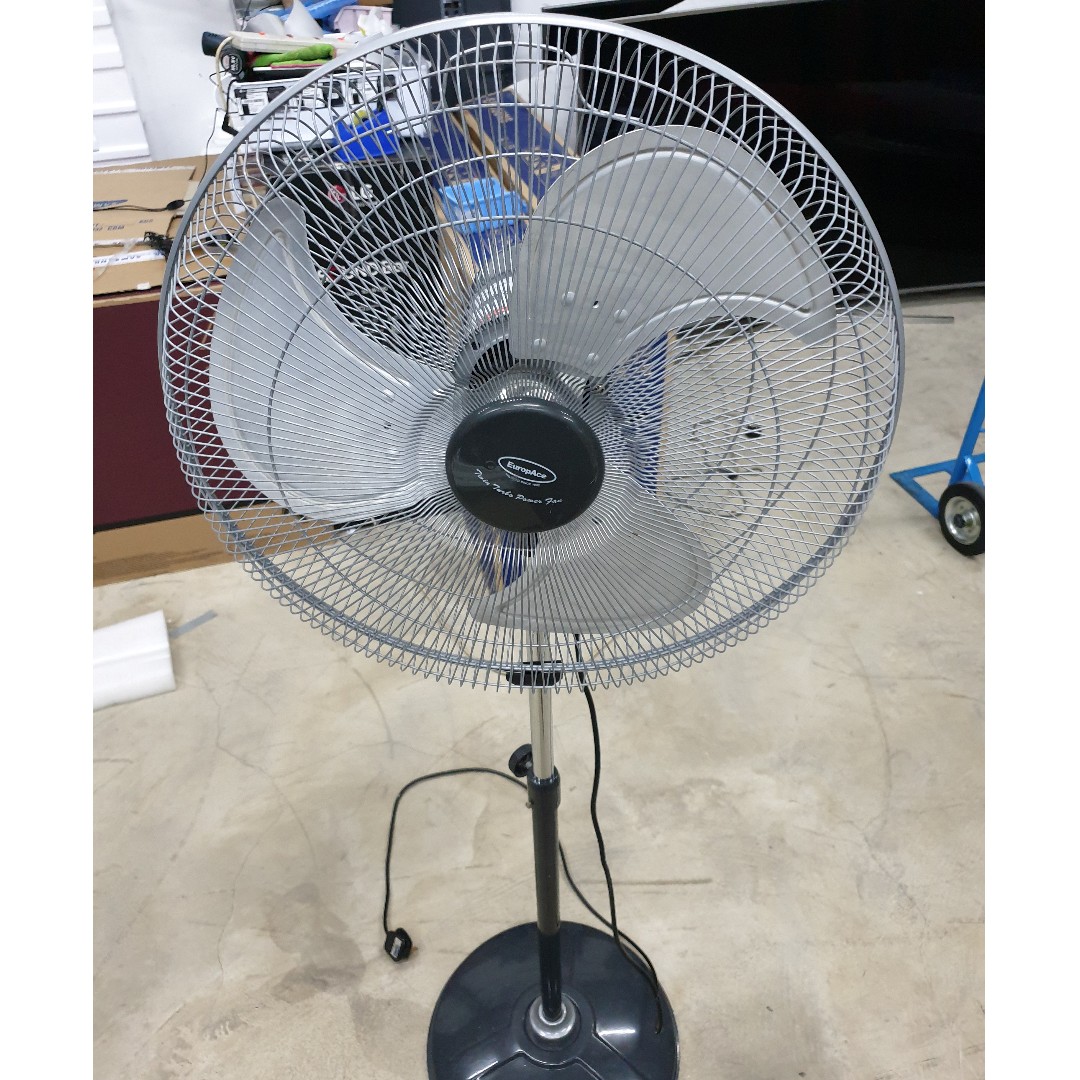 *USED* EuropAce Twin Turbo Power Fan EPF 7188, Furniture & Home Living ...