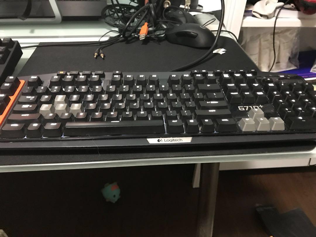 USED Logitech G710+ Mechanical Keyboard, Computers & Tech, Parts ...