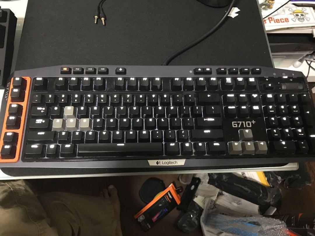 USED Logitech G710+ Mechanical Keyboard, Computers & Tech, Parts ...