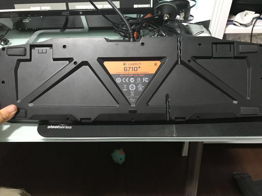 USED Logitech G710+ Mechanical Keyboard, Computers & Tech, Parts ...