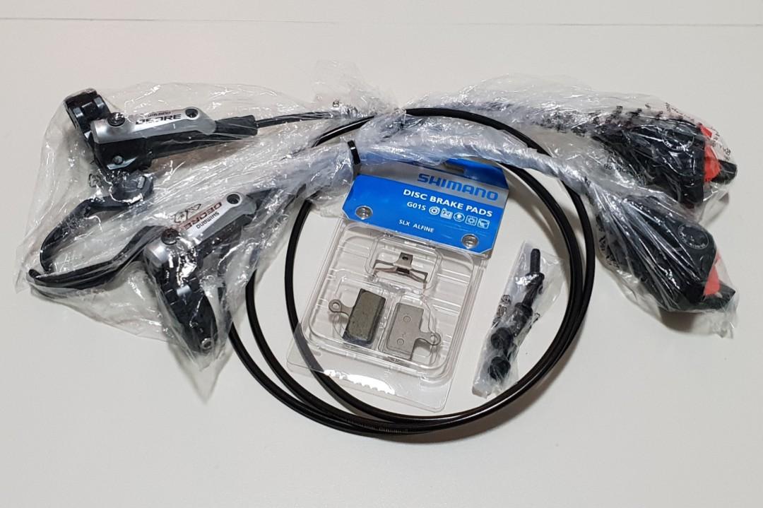 Used Shimano Deore M615 brake set (front & rear), Sports Equipment ...