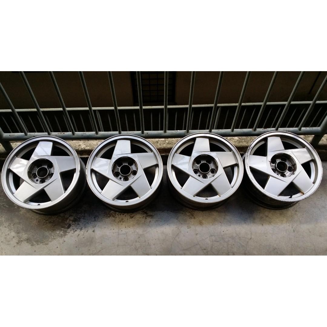 Volvo Hydra Wheels Rim Volvo 240 740 940, Auto Accessories on Carousell