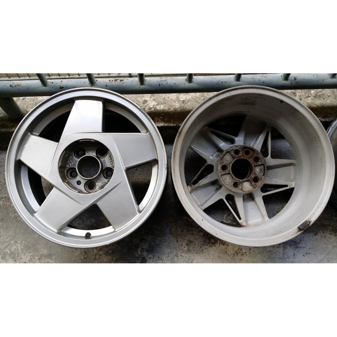 Volvo Hydra Wheels Rim Volvo 240 740 940, Auto Accessories on Carousell
