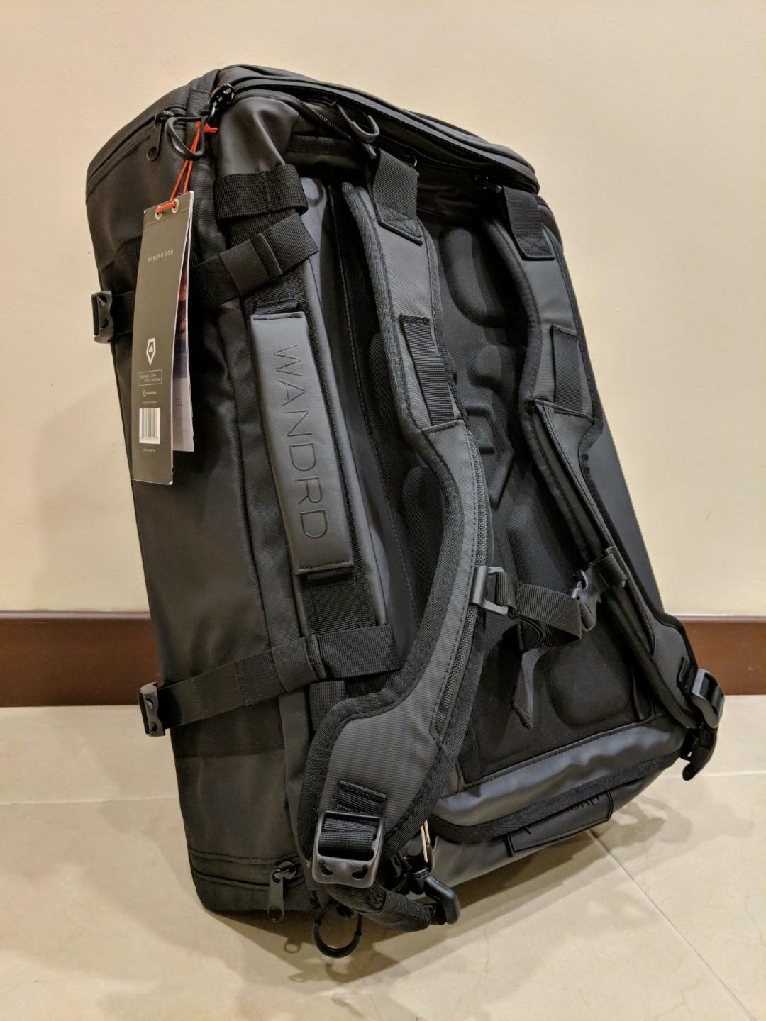 Wandrd Hexad Access Duffel 45L (Black), Men's Fashion, Bags, Backpacks ...