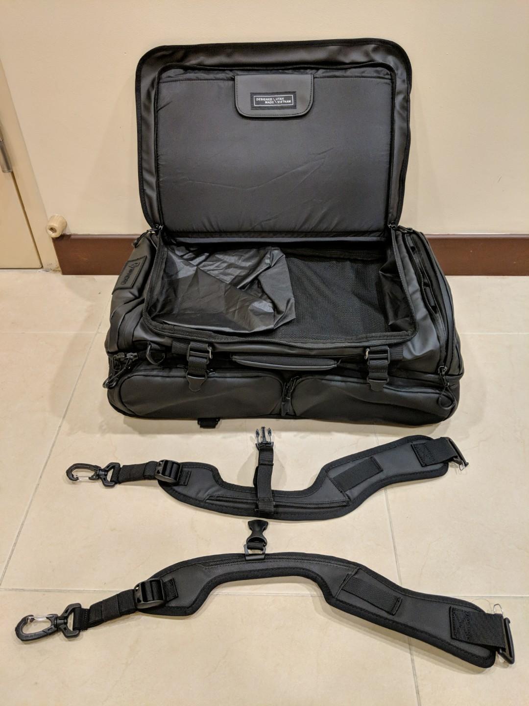 Wandrd Hexad Access Duffel 45L (Black), Men's Fashion, Bags, Backpacks ...