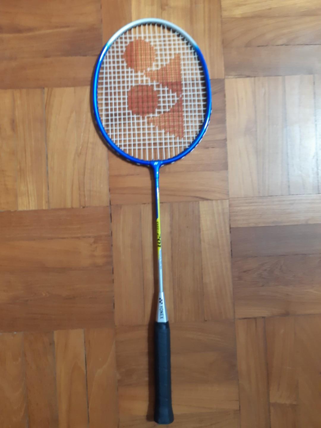 Yonex GR-201 Badminton Racket with cover, Sports Equipment, Sports ...