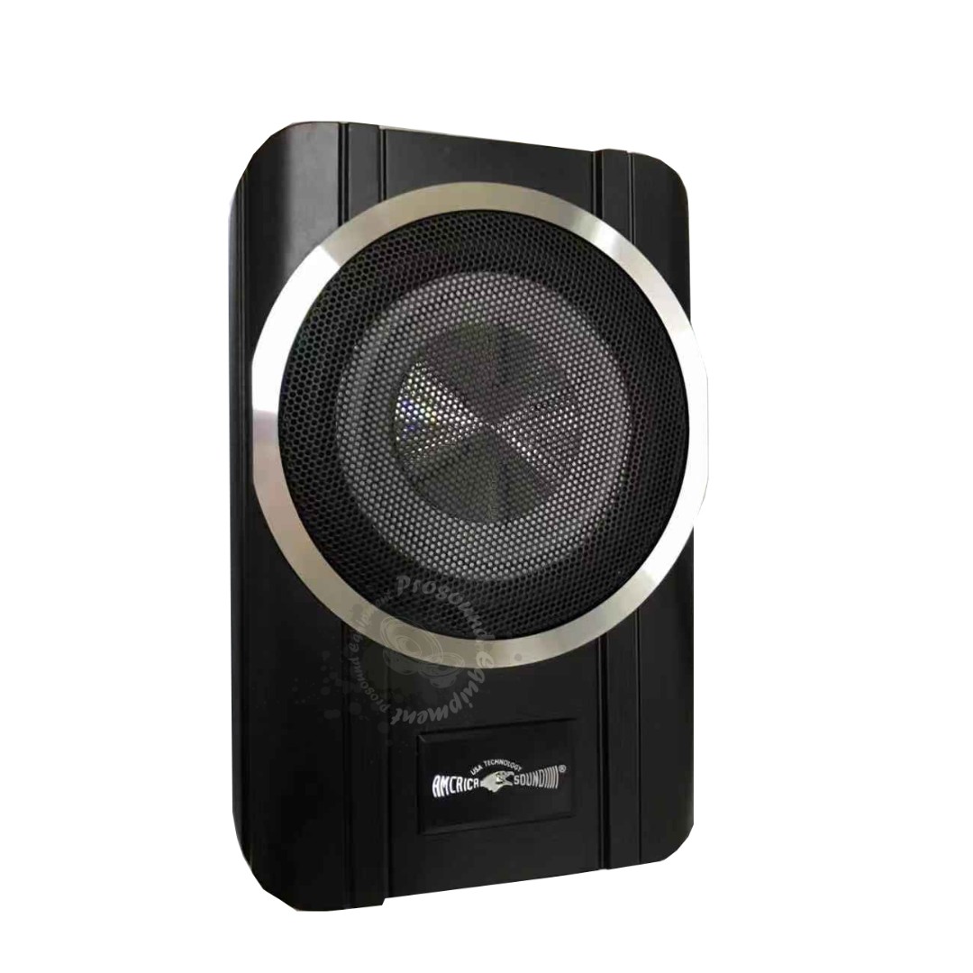 AMERICA SOUND (U8AS) ULTIMATE SERIES 8 INCH ACTIVE SUB WOOFER DOUBLE ...