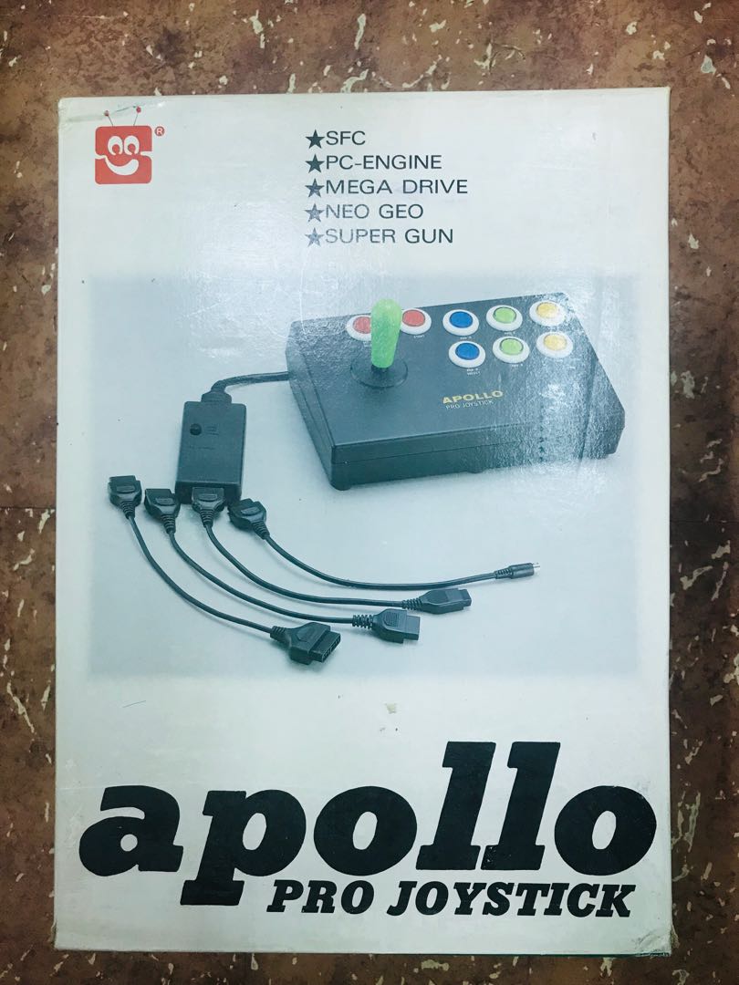 Apollo 阿波羅 PRO JOYSTICK 大手制 SFC PC ENGINE MEGA DRIVE NEO GEO SUPER GUN ...