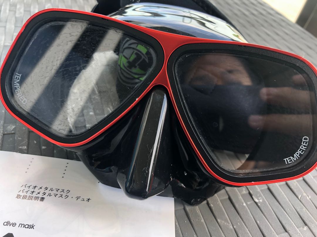 Apollo bio-metal dive mask from Japan, Sports Equipment, Sports & Games ...