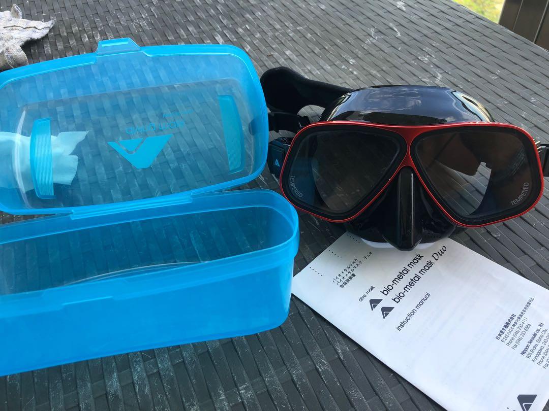 Apollo bio-metal dive mask from Japan, Sports Equipment, Sports & Games ...