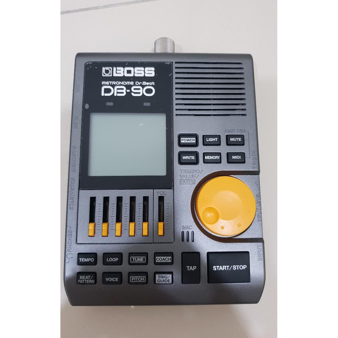Boss Db-90 . Dr beat Metronome, Hobbies & Toys, Music & Media, Music ...