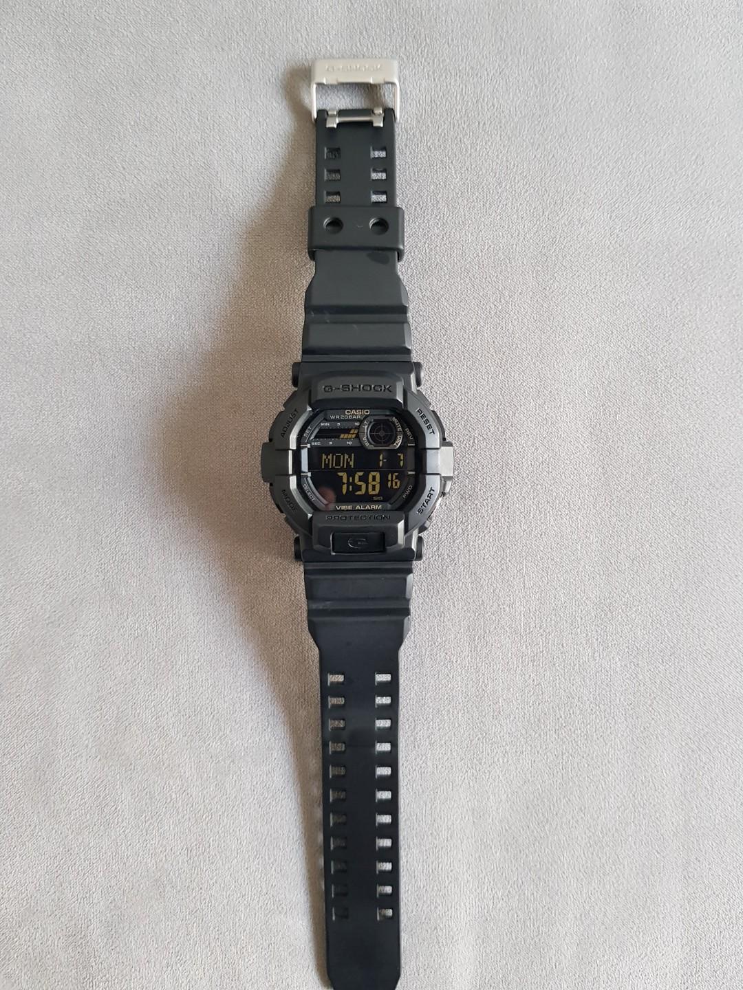 Casio G-Shock GD-350-1BDR / GD350 Stealth Matte Gshock, Mobile Phones ...