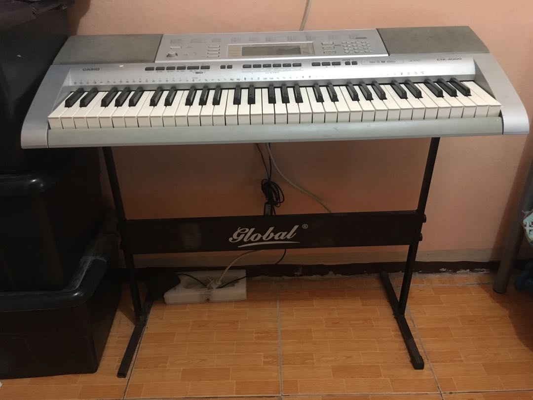 Casio Keyboard CTK-4000, Hobbies & Toys, Music & Media, Musical ...