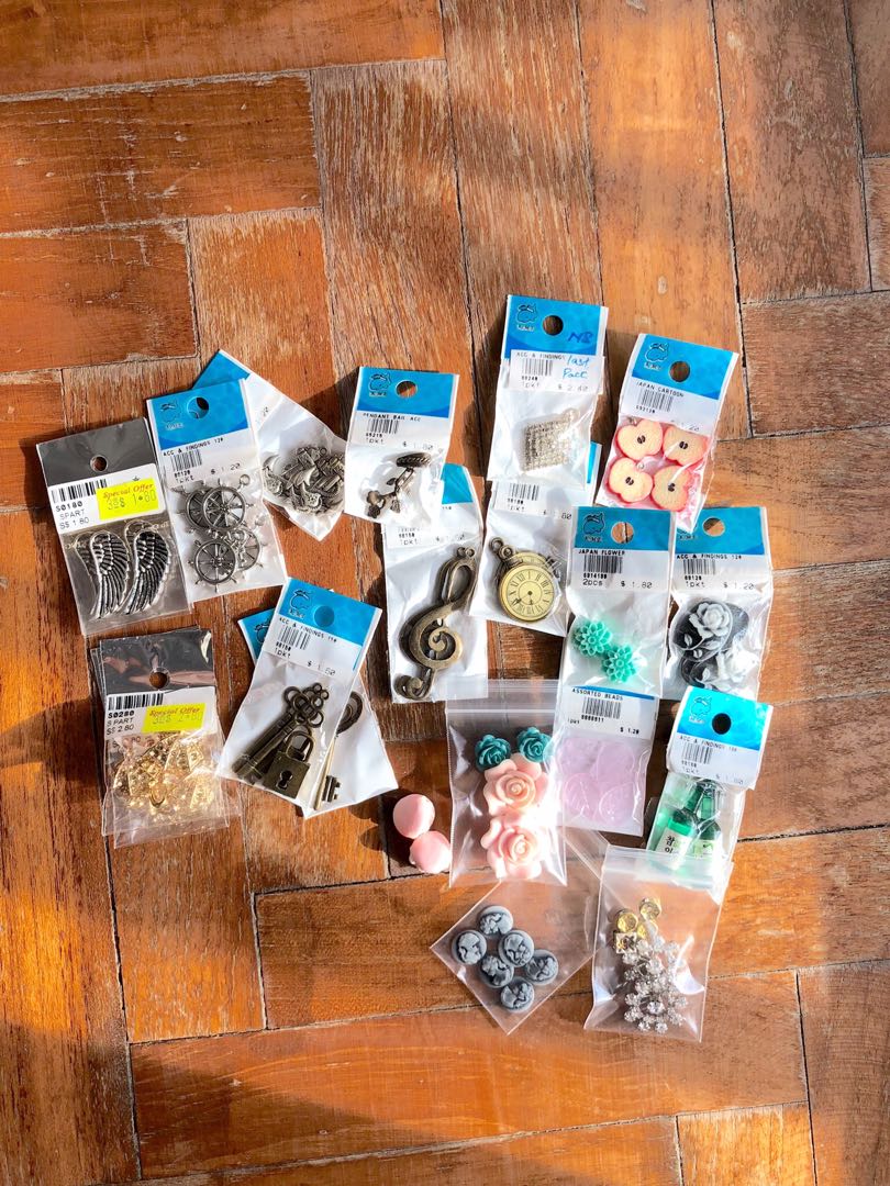 CHARMS BUNDLE, Hobbies & Toys, Stationery & Craft, Craft Supplies ...