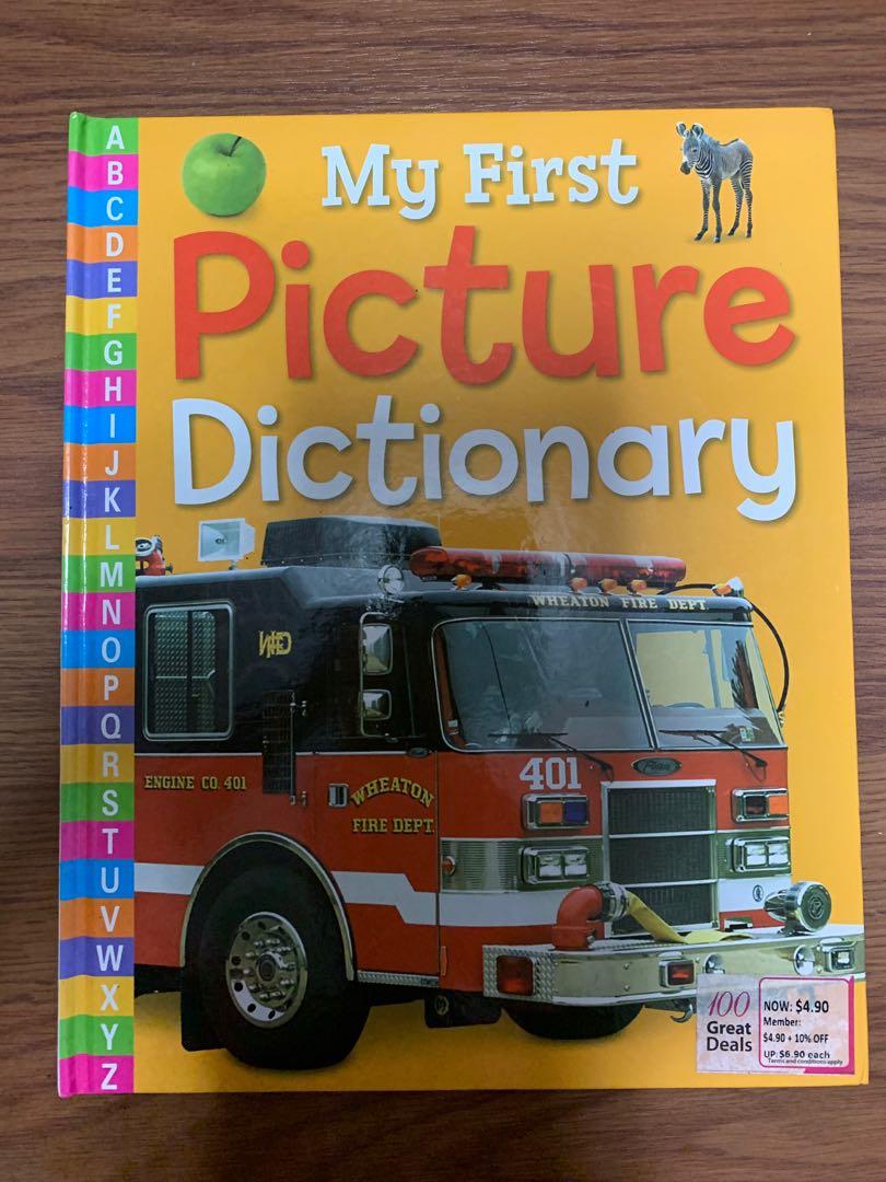Children’s book. - My First Picture Dictionary, Hobbies & Toys, Books ...