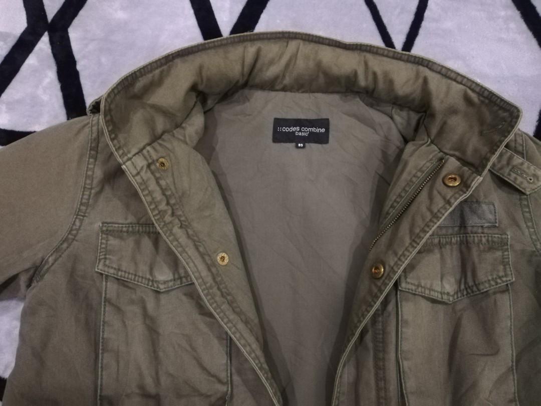 Codes Combine parka jacket, Men's Fashion, Coats, Jackets and Outerwear ...