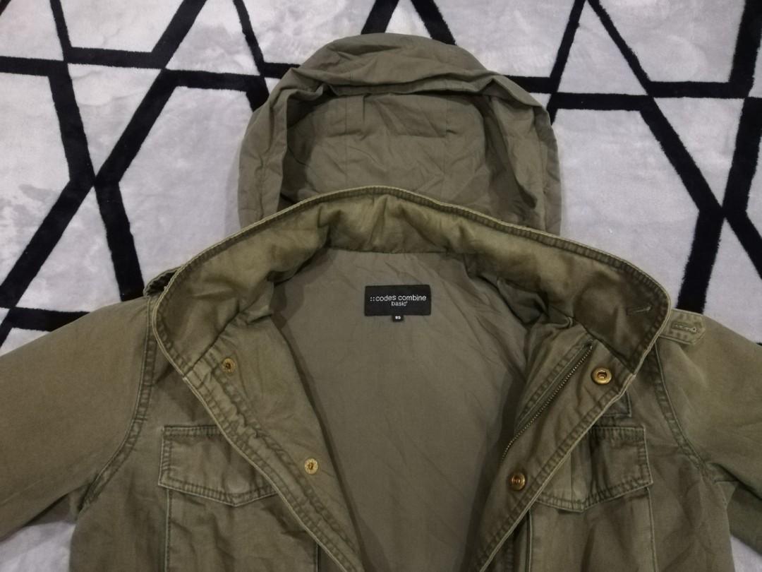 Codes Combine parka jacket, Men's Fashion, Coats, Jackets and Outerwear ...