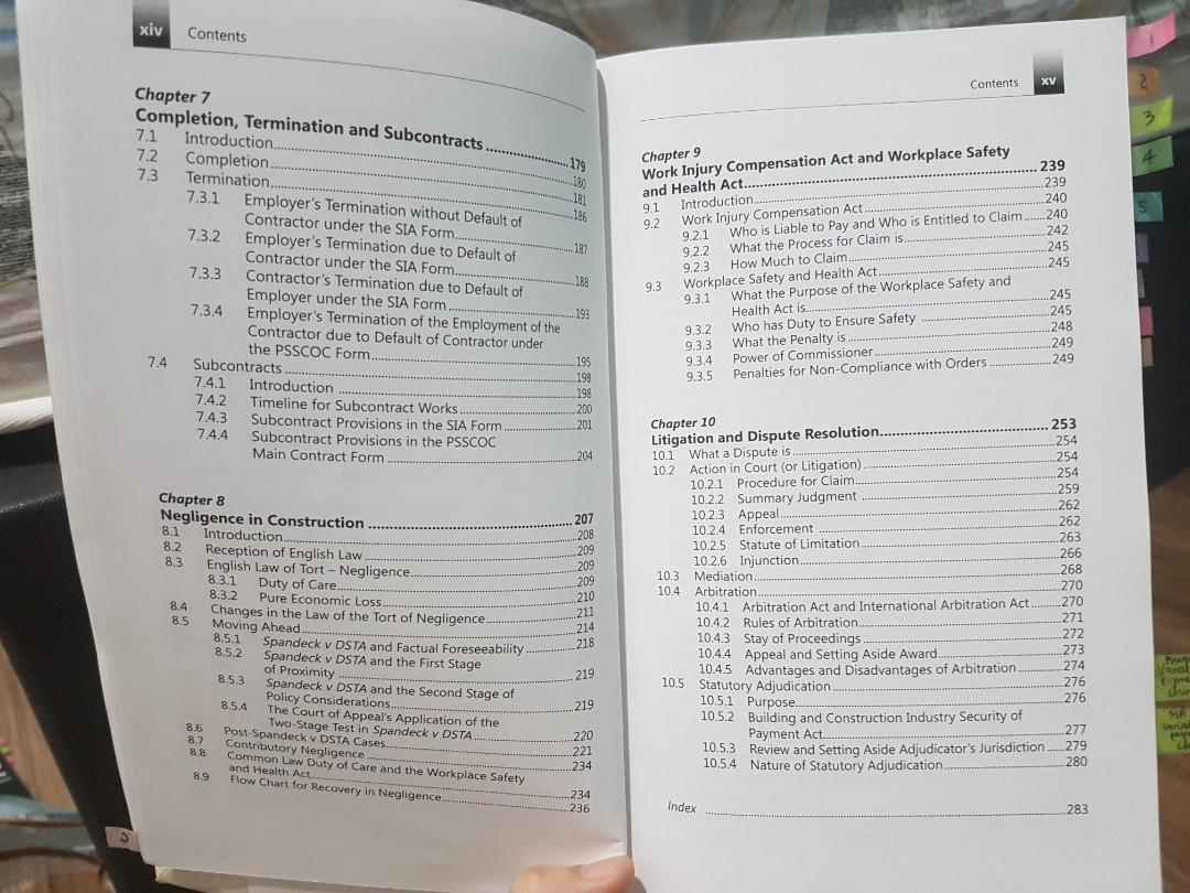 Elements of Construction law in Singapore by Prof. Lim Pin, Computers ...