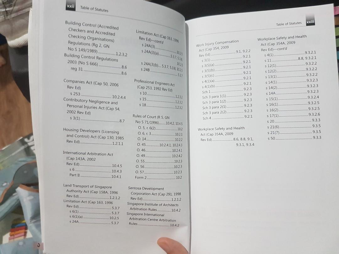 Elements of Construction law in Singapore by Prof. Lim Pin, Computers ...