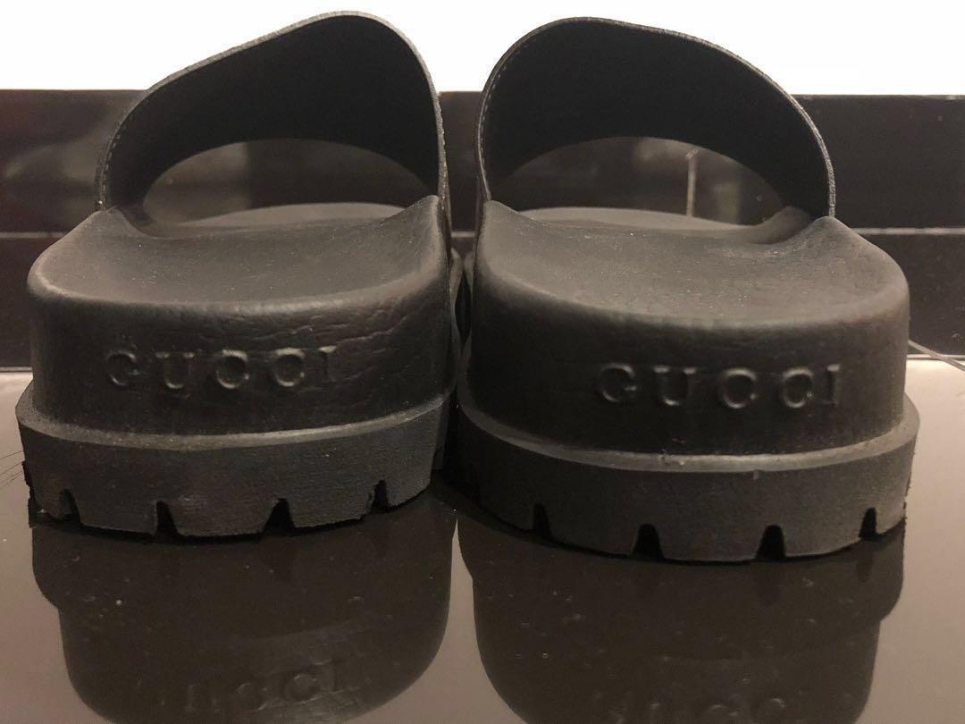 Gucci Angry Cat Sliders, Men's Fashion, Footwear, Flipflops and Slides ...