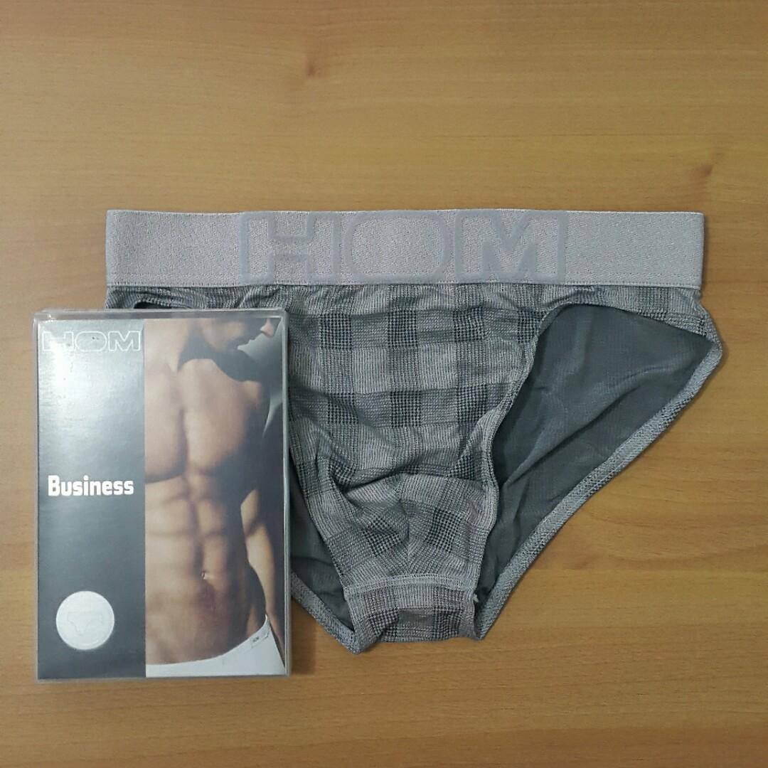 HOM Hip Brief & Mini Trunk, Fesyen Pria, Pakaian , Bawahan di Carousell