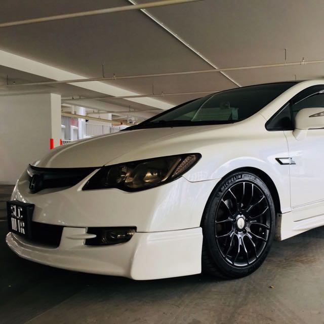 Honda Civic fd1 fd2 fd4 bumper and mugen lips, Car Accessories ...