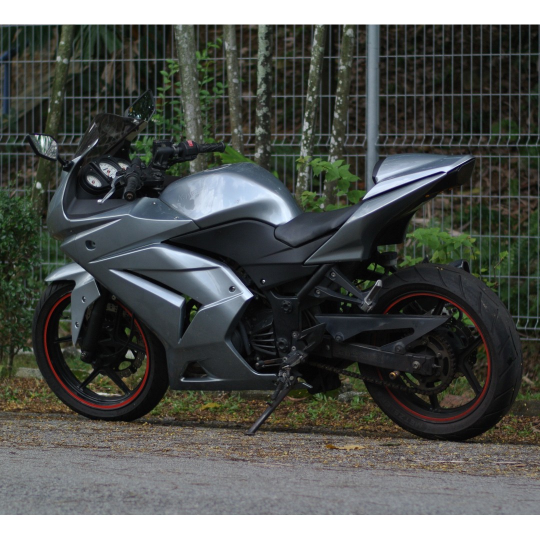 Kawasaki Ninja 250r Grey