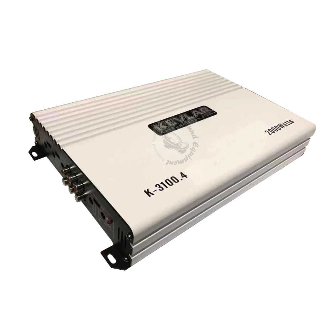 KEVLAR 4 CHANNEL HIGH POWER AMPLIFIER (K-3100.4) 2000WATTS, Auto Accessories on Carousell