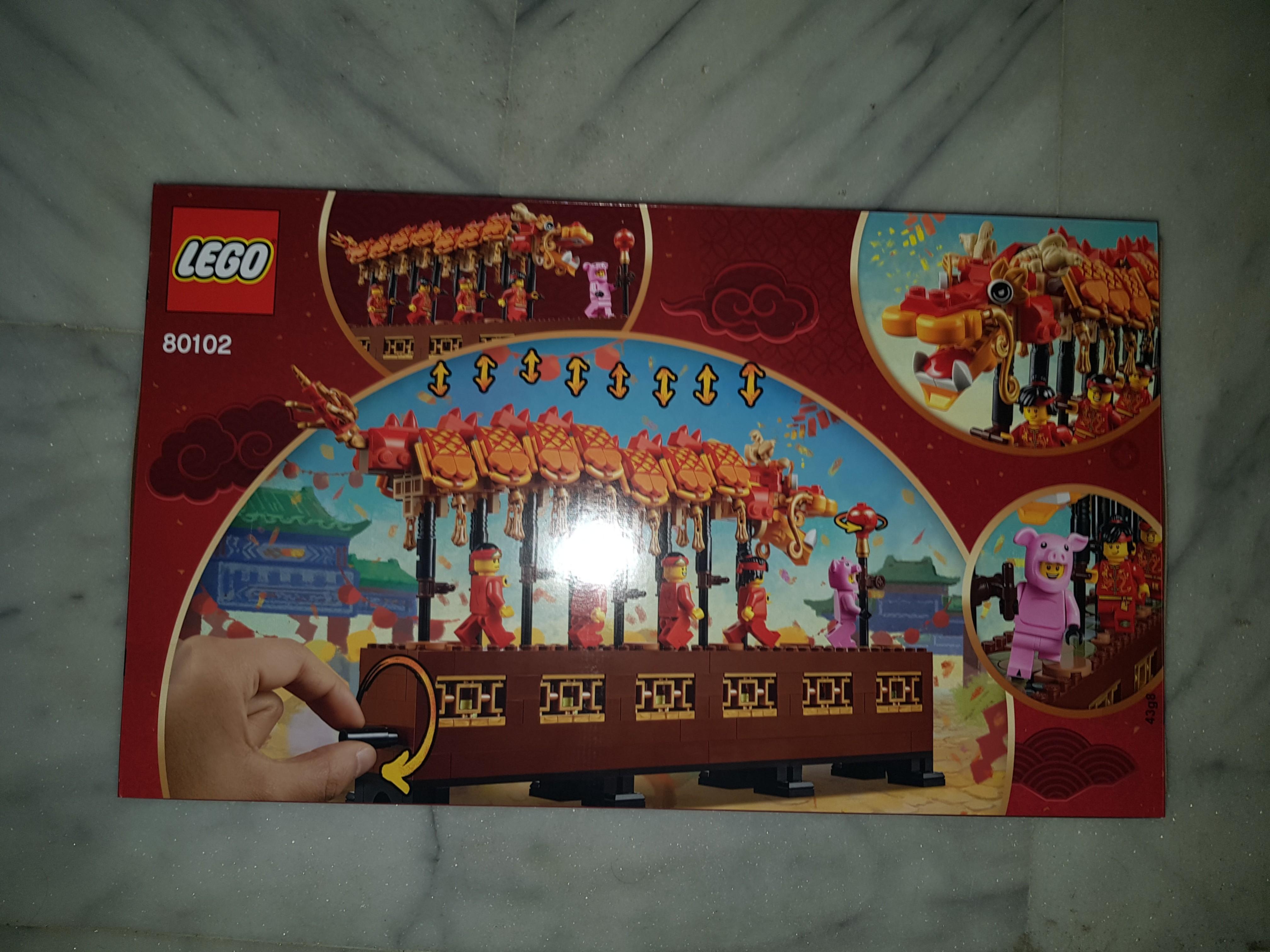 Lego dragon dance 80102, Hobbies & Toys, Toys & Games on Carousell